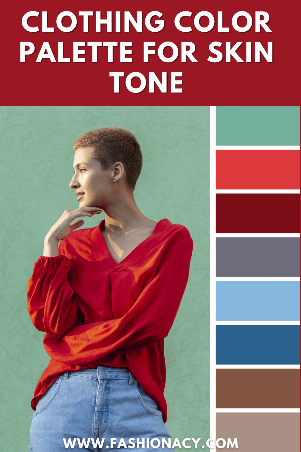How to Pick Clothing Color Palette For Skin Tones