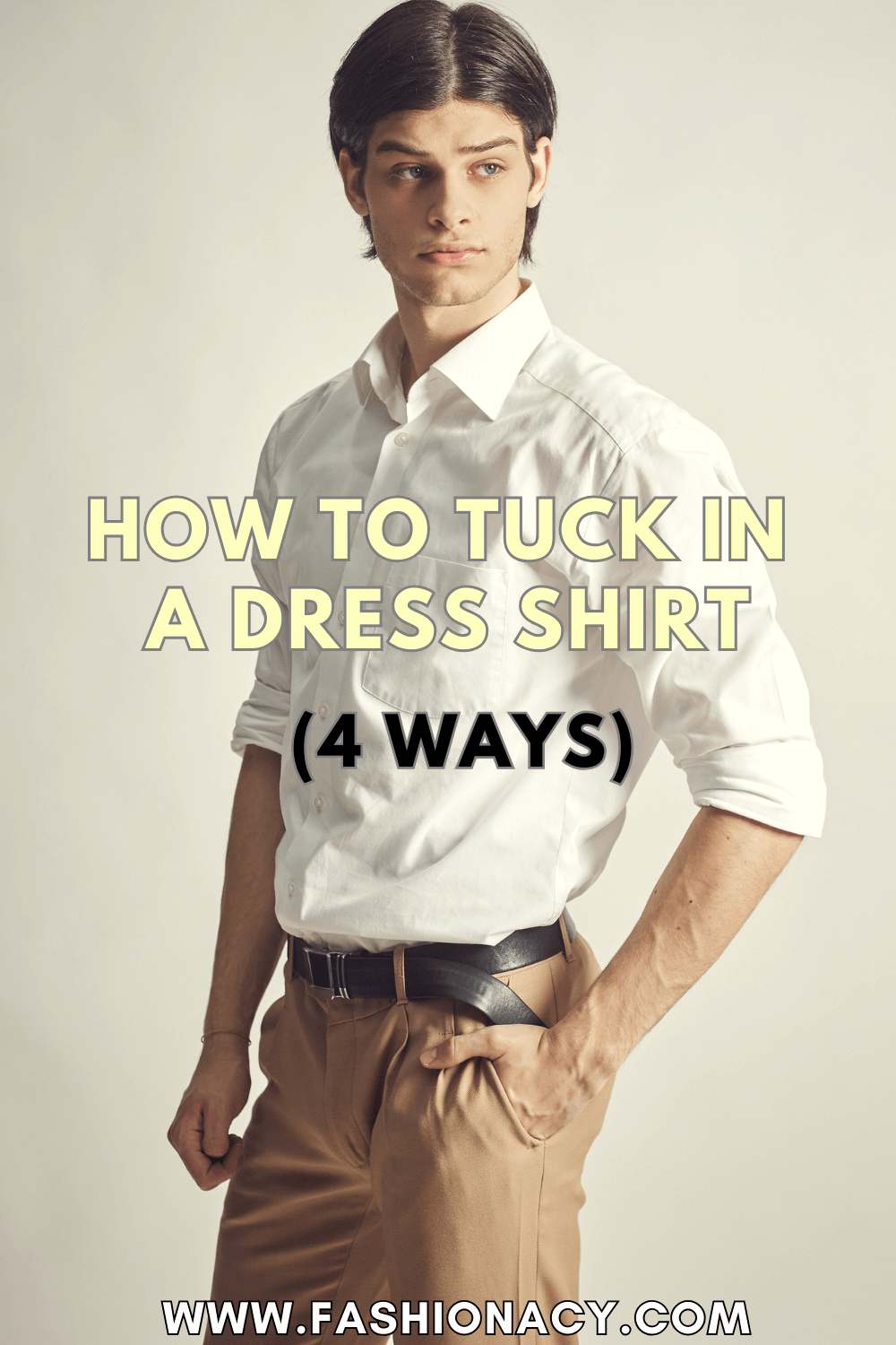 How to Tuck in a Dress Shirt (4 Ways)