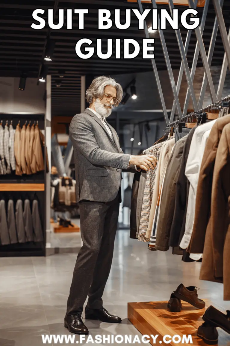 Men's Suit Buying Guide (How to Buy First Good Suit)