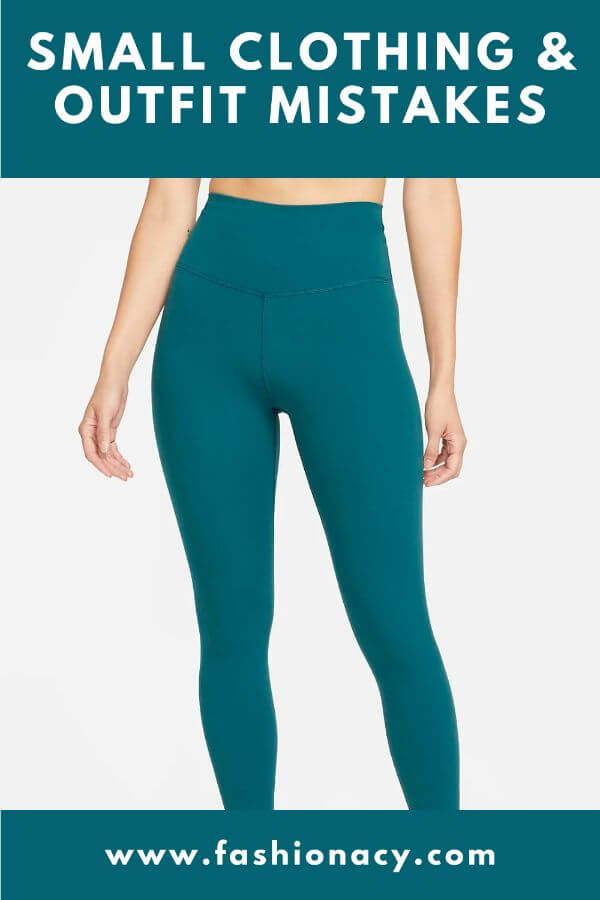 10 Small Clothing & Outfit Mistakes That Make You Look Messy