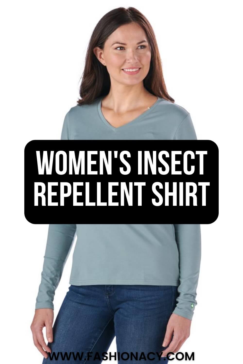 Women's Insect Repellent Shirt, Long Sleeve