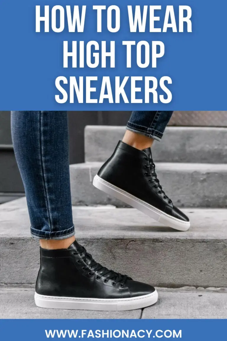 How to Wear High Top Sneakers