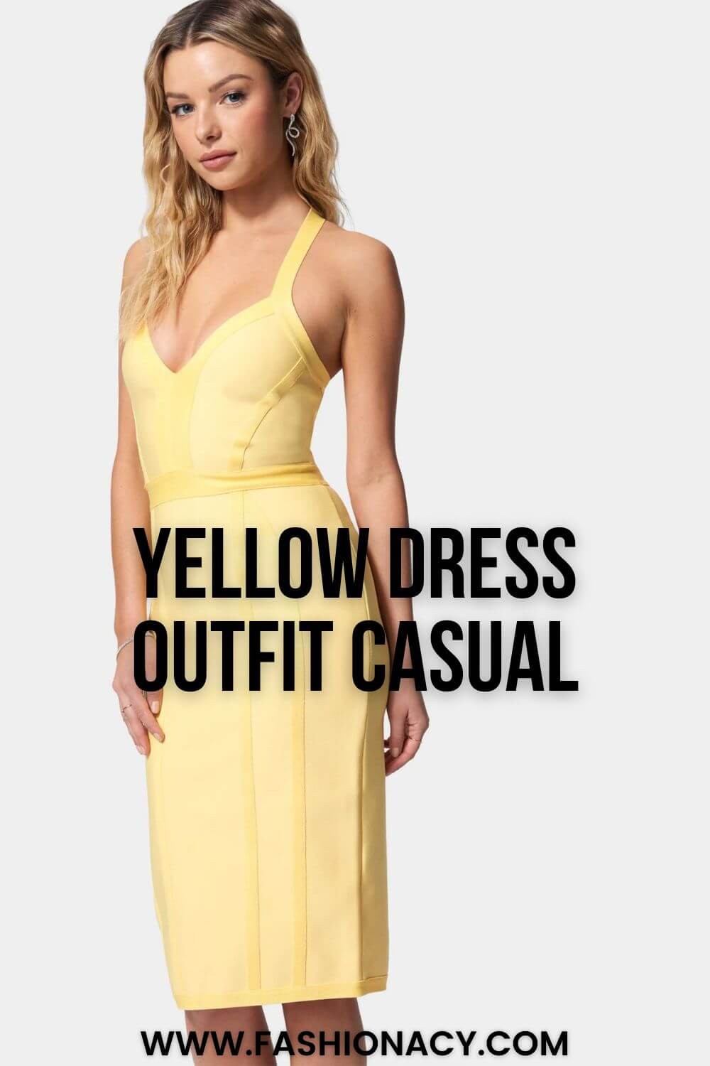 Yellow Dress Outfit Casual