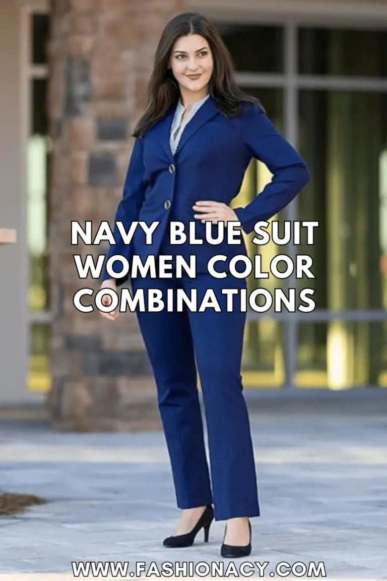 How to Style a Navy Blue Suit for Women