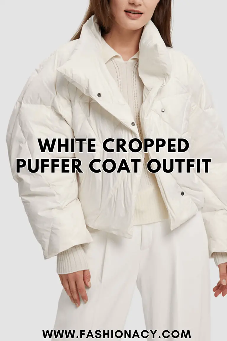Cropped Puffer Coat Outfit