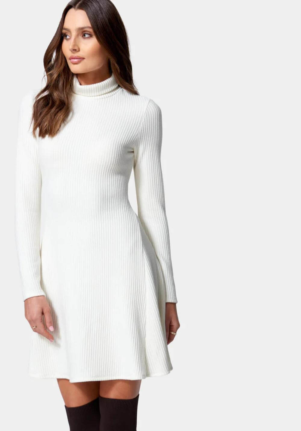 A-line Sweater Dress Outfit