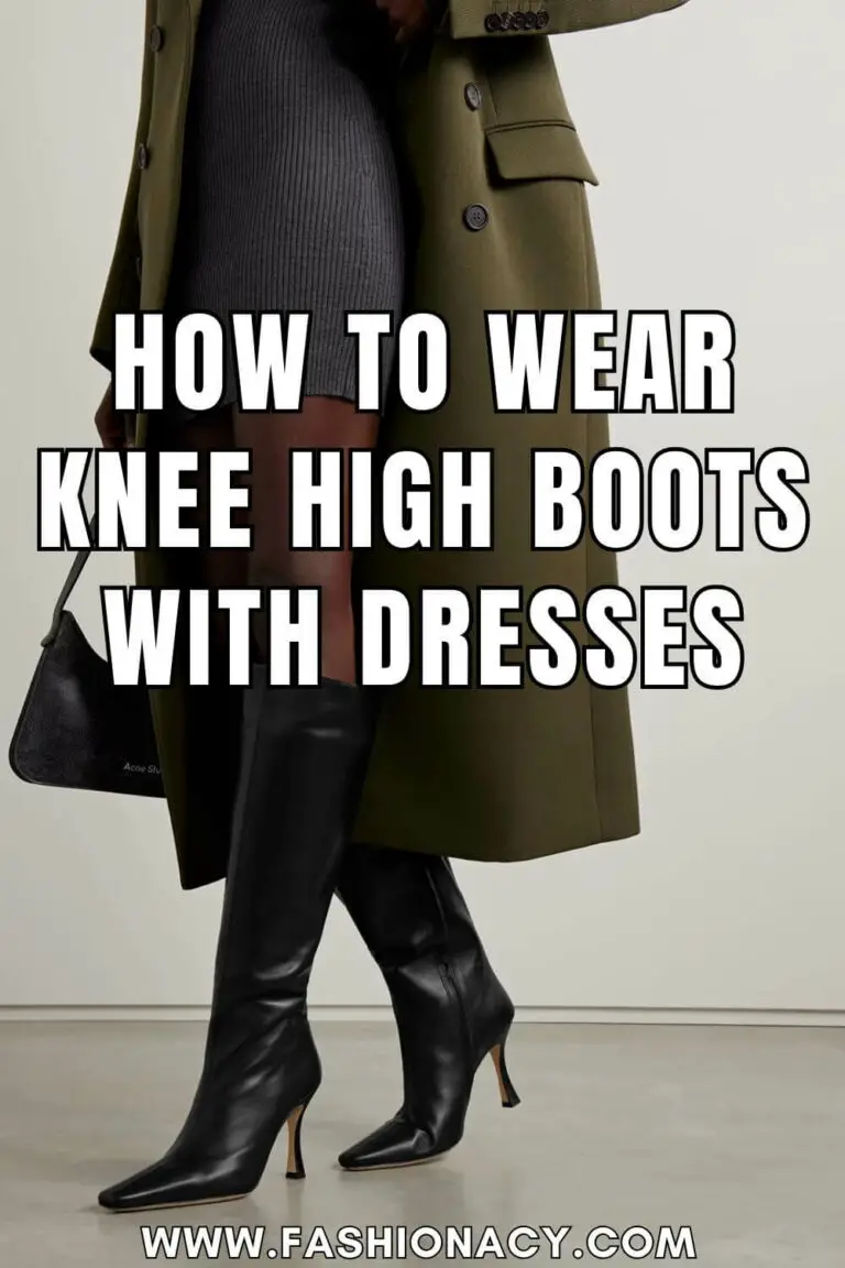 How to Wear Knee High Boots