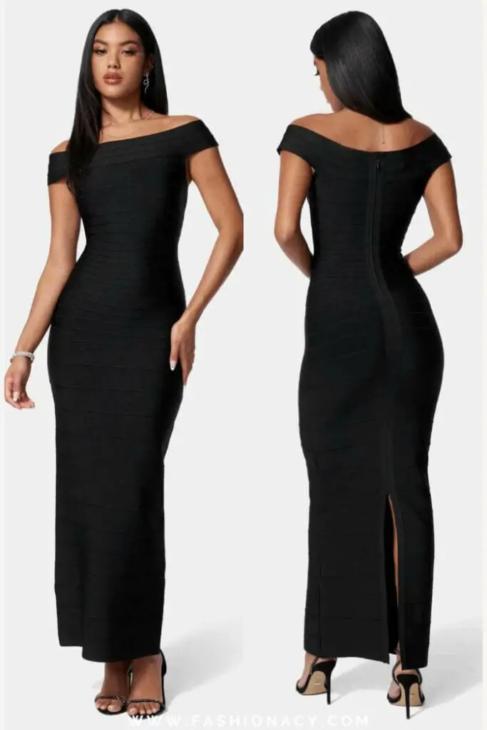 Maxi Bodycon Dress Outfits