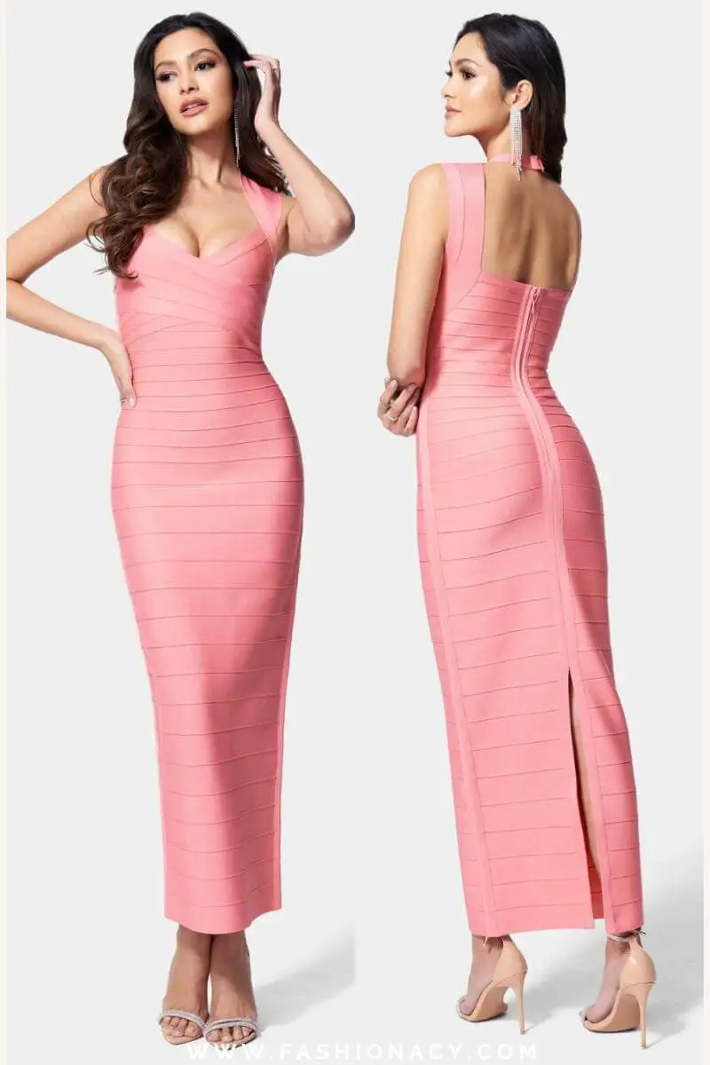 Long Bodycon Dress Outfits