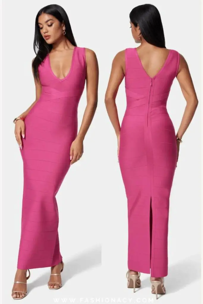 Maxi Bodycon Dress Outfits