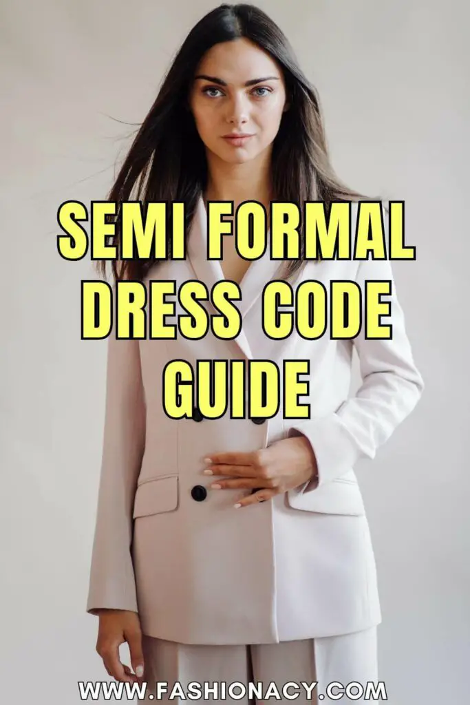Semi Formal Dress Code Guide