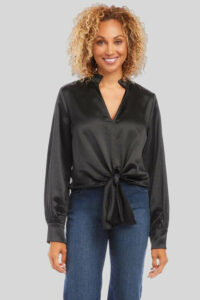 Tie-Front Top Outfit