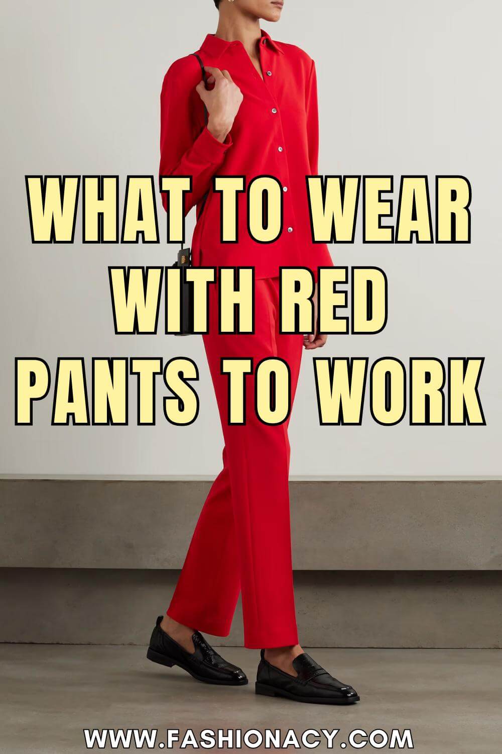 What to Wear With Red Pants?