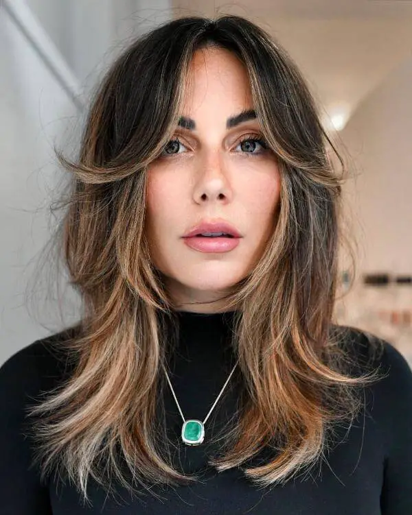Medium Length Hairstyles With Bangs