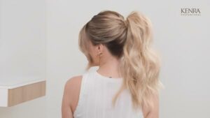 Textured High Ponytail Tutorial