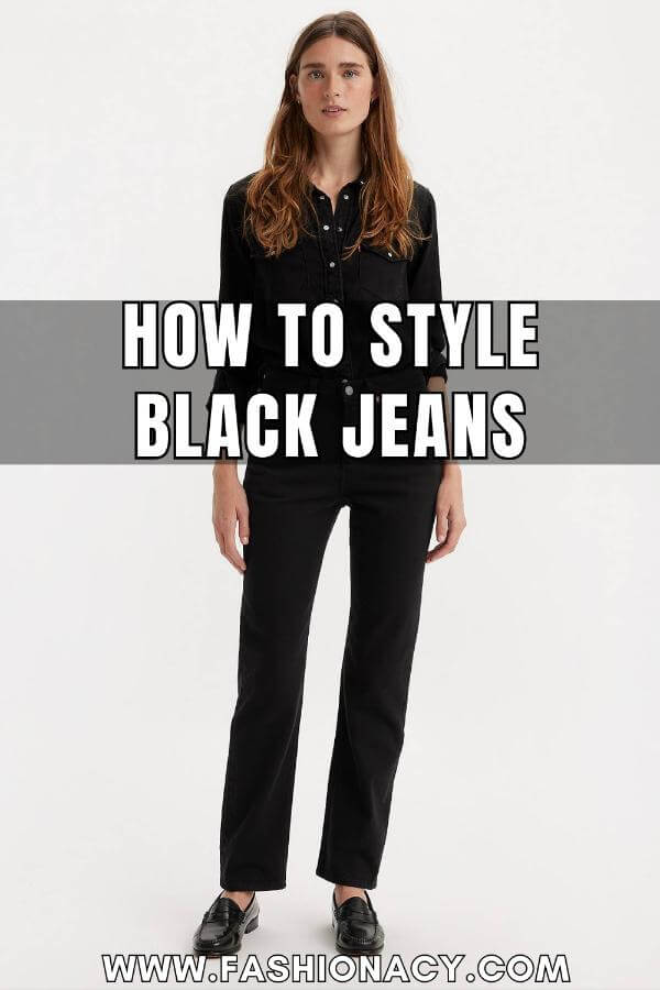 How to Style Black Jeans