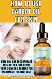 Carrot Oil Benefits For Skin
