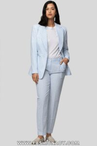 8 Pinstripe Suit Outfits For Women