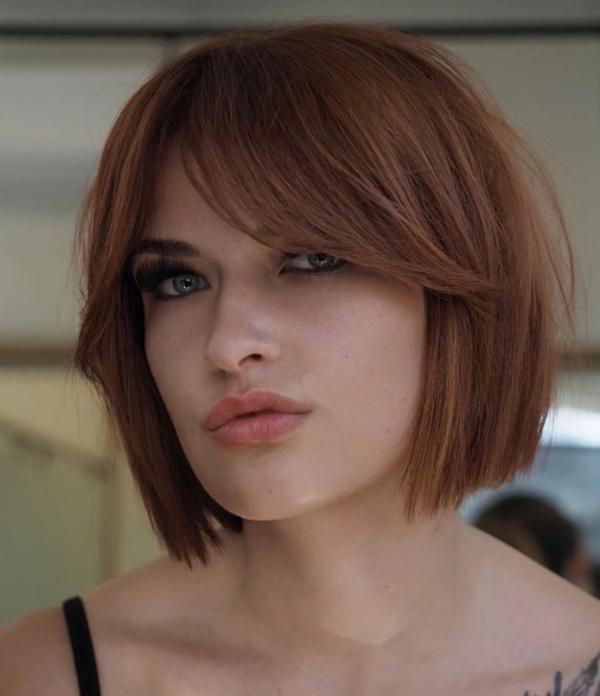 9 Short Hair With Bangs Ideas