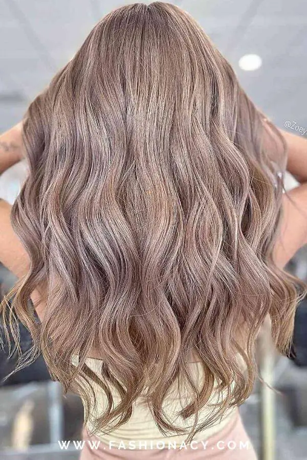 7 Milk Tea Hair Color Ideas