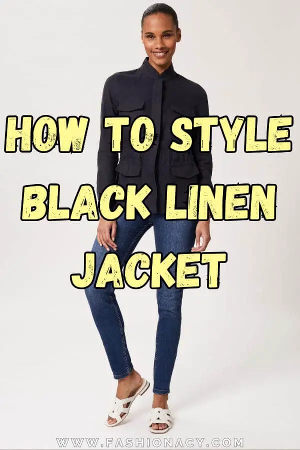 How to Style Linen Jacket