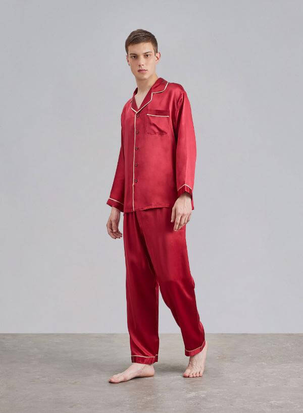 Silk Pajamas For Men