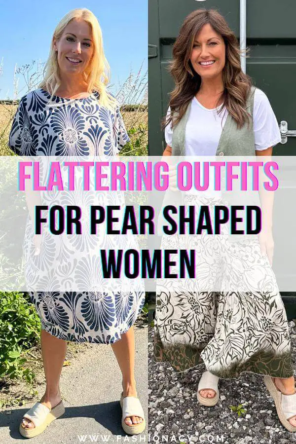 Flattering Outfits For Pear Shaped Women