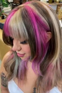 Neapolitan Hair Highlights