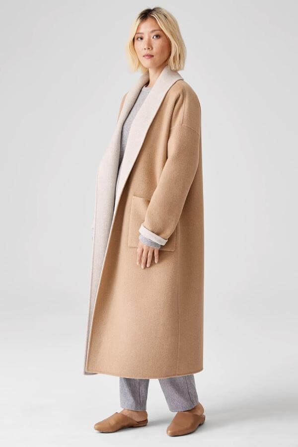 Double Face Coat Outfits For Women