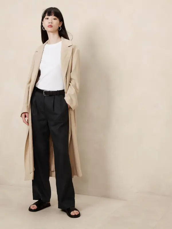 Black Linen Pants Outfit Ideas For Women