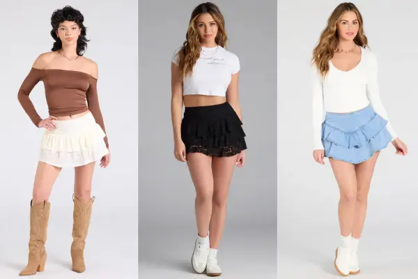 10 Ruffle Mini Skirt Outfit Ideas You’ll Want to Try