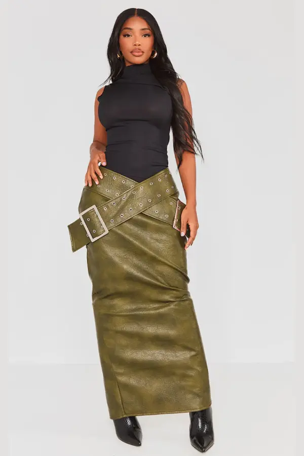Long Leather Skirt Outfit Ideas to Elevate Your Style Effortlessly