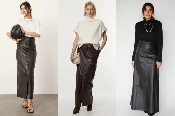 Long Leather Skirt Outfit Ideas to Elevate Your Style Effortlessly