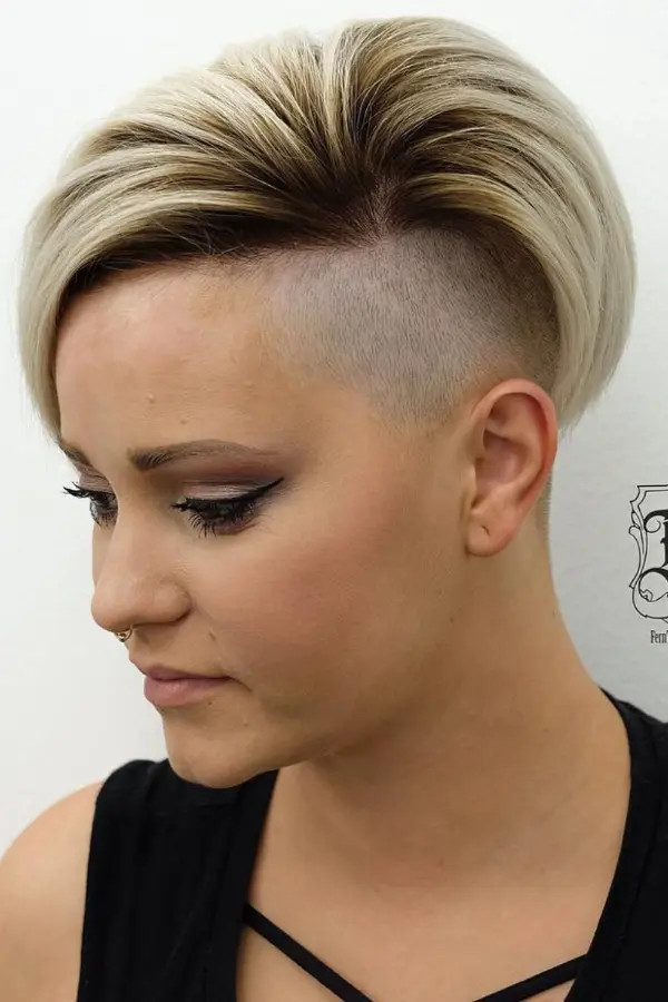Shaved Sides Pixie Cut: Bold and Seriously Cool