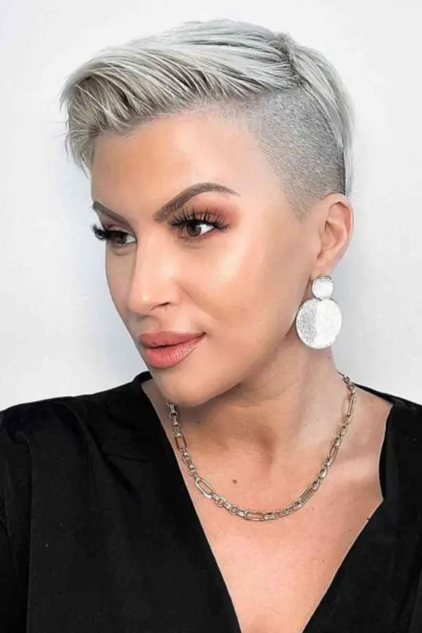 Shaved Sides Pixie Cut: Bold and Seriously Cool