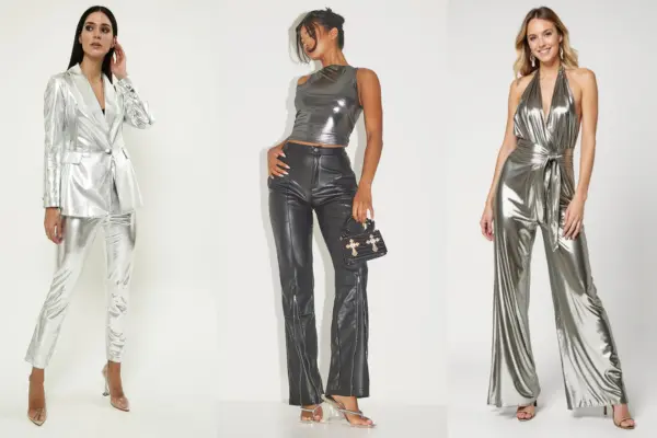 7 Cool Silver Metallic Outfit Ideas for Women