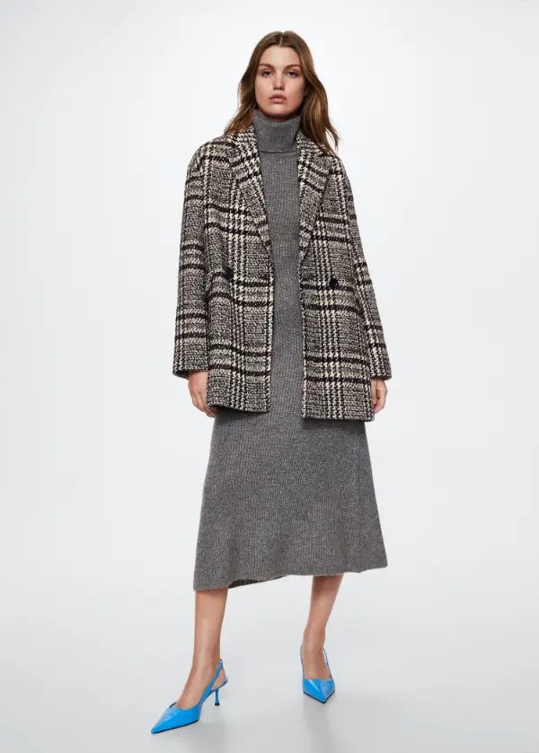 10 Check Coat Outfit Ideas That Look Stylish All Season