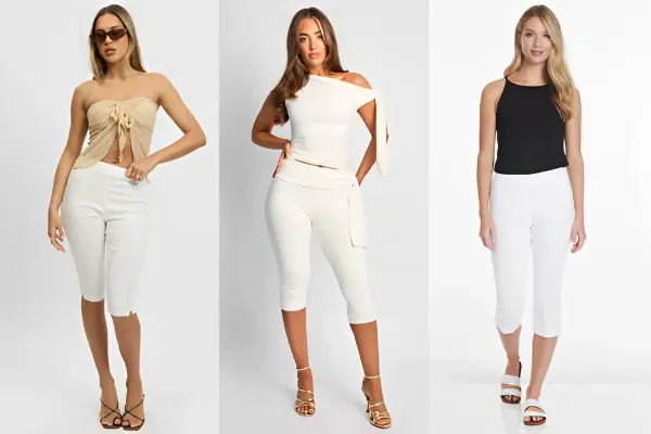 White Capri Outfits: Stylish Ways to Wear Them