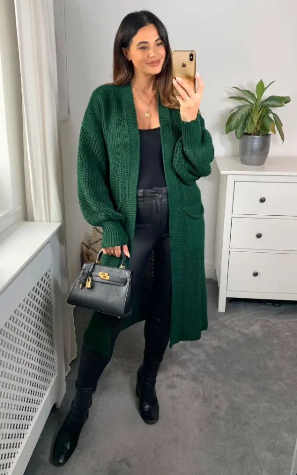 10 Green Cardigan Outfits: Stylish Ways to Wear This Wardrobe Staple