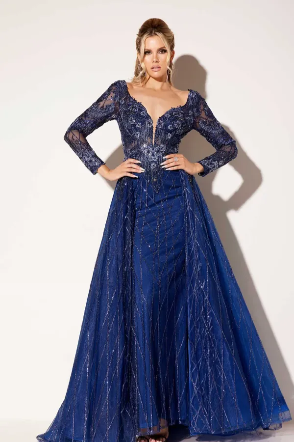 10 Stunning Evening Dresses With Sleeves That Turn Heads