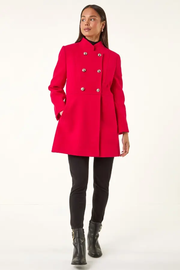 Red Coat Outfit Ideas For Women That Look Bold And Stylish
