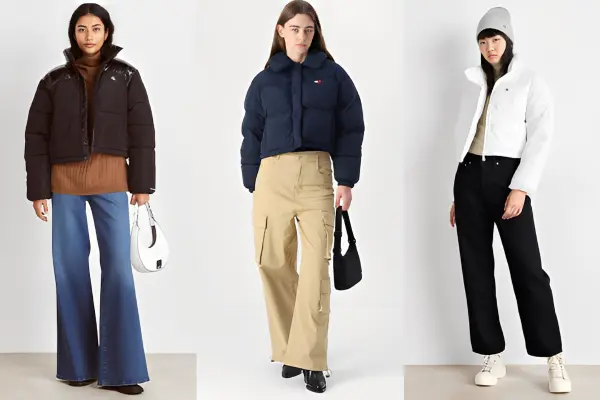 Short and Cropped Puffer Jackets: Stylish and Practical Outfit Ideas