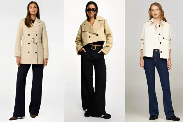 Short Trench Coat Outfit Ideas That Look Effortlessly Stylish