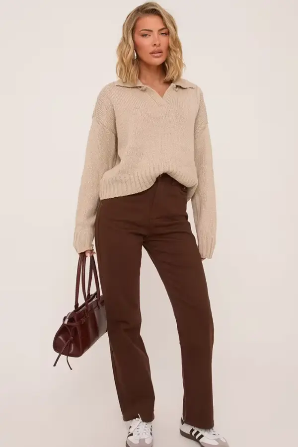 How to Style Brown Jeans for Women