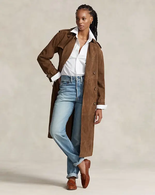 Suede Coat Outfits for Women: Chic, Textured Looks