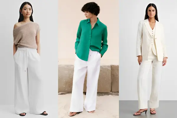 White Linen Pants Outfit Ideas That Feel Easy and Put-Together